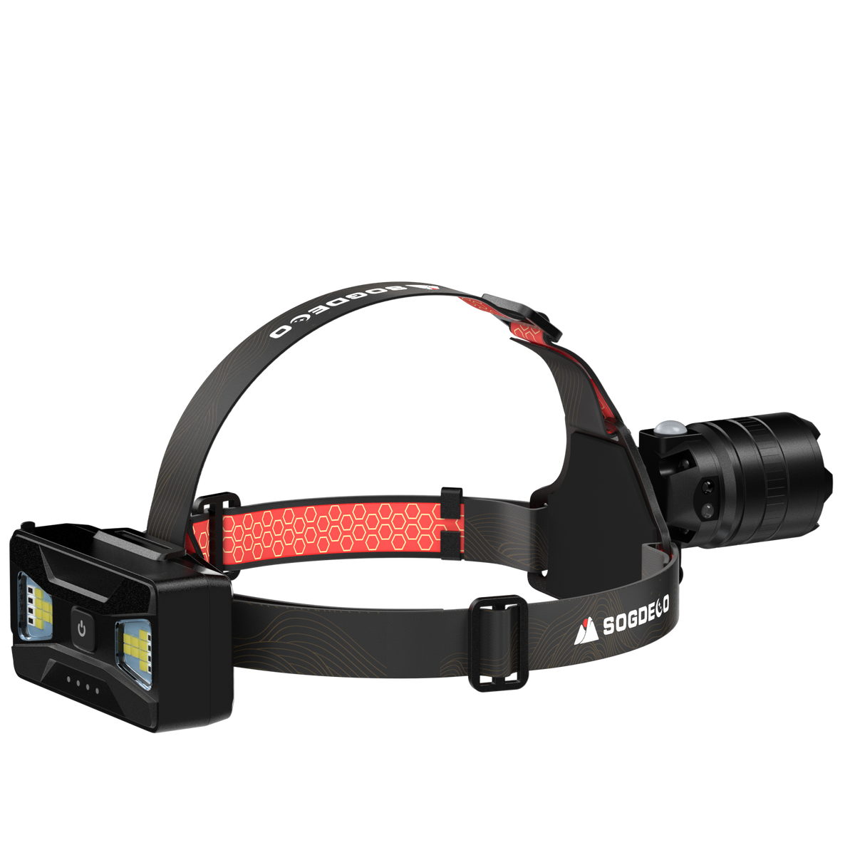 FoucsPro F4 Headlamp – Long Range, High Brightness, Camping Illuminati ...
